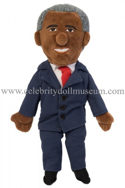 Barack Obama (Plush) – Celebrity Doll Museum